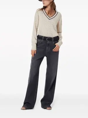 Brunello Cucinelli Cable-knit Cotton Jumper