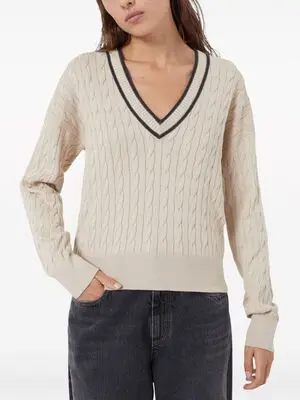 Brunello Cucinelli Cable-knit Cotton Jumper