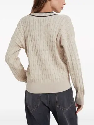 Brunello Cucinelli Cable-knit Cotton Jumper