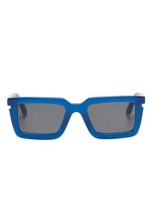 Off-White Rectangle-frame Sunglasses - Blue