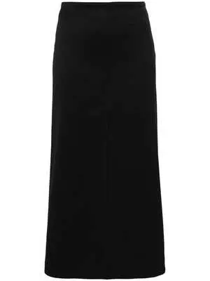 MAISON MARGIELA High-waist Twill Midi Skirt