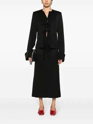 MAISON MARGIELA High-waist Twill Midi Skirt