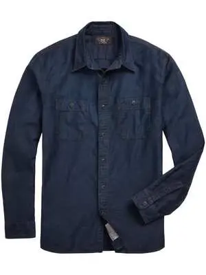 Ralph Lauren Cameron Cotton-linen Shirt - Blue