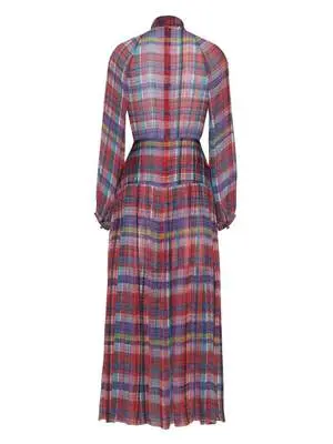 Adam Lippes Sigrid Madras Chiffon Dress