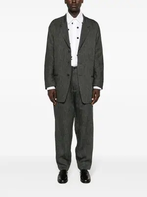 Yohji Yamamoto W-raglan Linen Blazer
