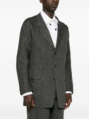 Yohji Yamamoto W-raglan Linen Blazer
