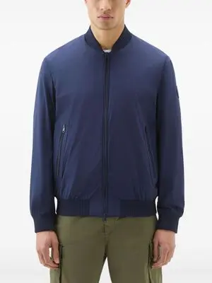 Woolrich Logo-appliqué Bomber Jacket