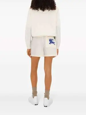 Burberry Equestrian Knight Cropped Jacket - Neutrals
