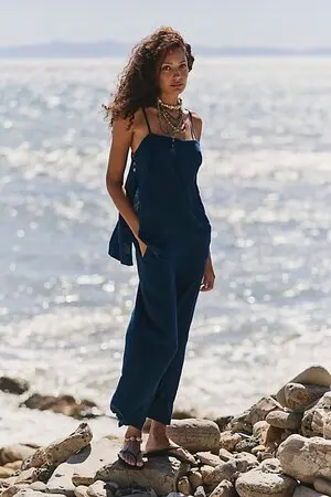 Spaghetti Strap Overalls For Women