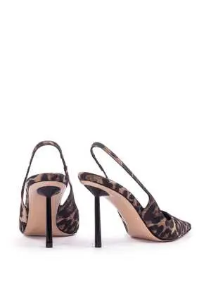LE SILLA Bella 80mm Slingback Pumps - Brown