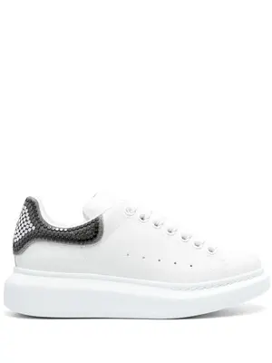Alexander McQueen Stud-detailing Leather Sneakers