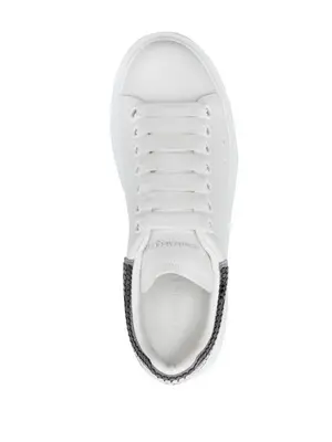 Alexander McQueen Stud-detailing Leather Sneakers