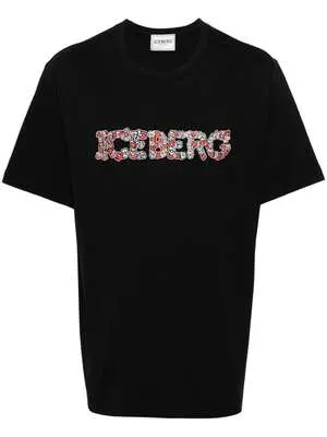 Iceberg Embroidered T-shirts For Men