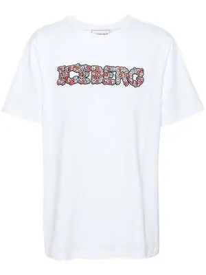 Iceberg Embroidered T-shirts For Men