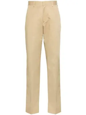 LARDINI Mid-rise Tapered Chinos