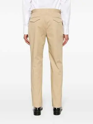 LARDINI Mid-rise Tapered Chinos