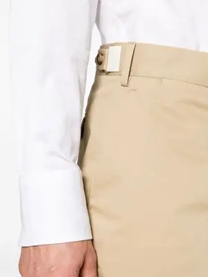 LARDINI Mid-rise Tapered Chinos