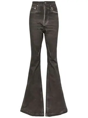 Rick Owens Bolan High-rise Bootcut Jeans