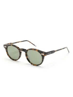 Thom Browne Tortoiseshell Sunglasses - Brown
