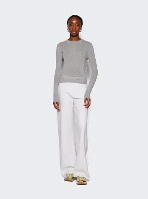 Bottega Veneta Orbit Sneakers Sherbert Silver