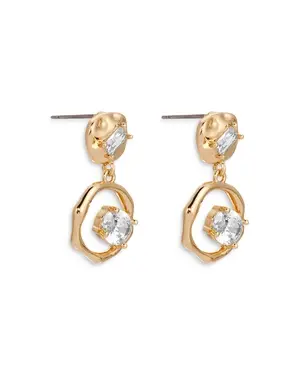 Ettika Crystal Drop Earrings