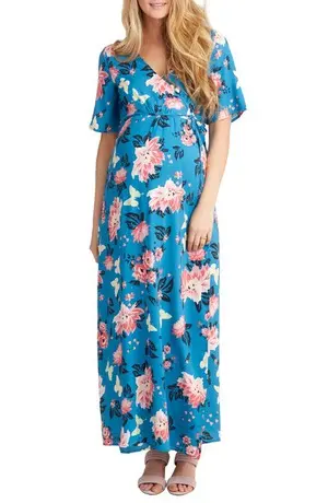 Nom Maternity Maxi Day Dresses