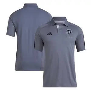 Adidas Sporting Kansas City 2024 Training Polo - Gray