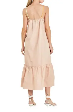 English Factory Colorblock Maxi Dress
