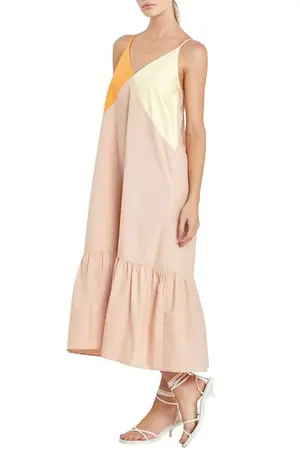 English Factory Colorblock Maxi Dress