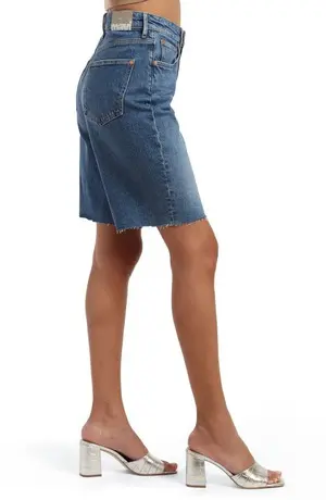 MAVI Selina Cutoff Bermuda Denim Shorts