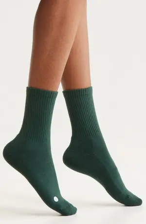 Zella Zella 3-Pack Crew Socks Green Park