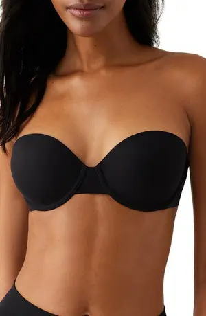 Wacoal Comfort First Strapless Underwire Bra - Black