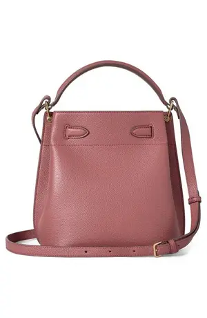 Mulberry Islington Leather Bucket Bag - Pink Scrumpy