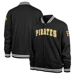 '47 Pittsburgh Pirates Wax Pack Pro Camden Full-zip Track Jacket - Black