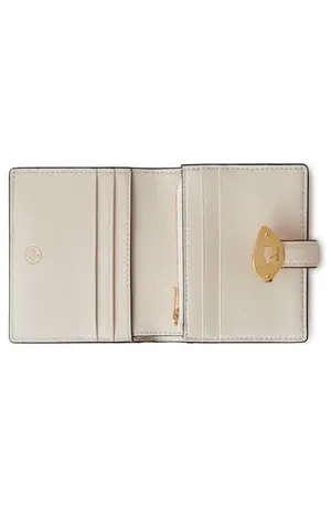 Mulberry Lana Compact High Gloss Leather Bifold Wallet