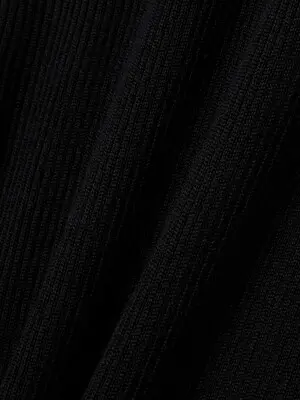 NILI LOTAN Ezequiel Ribbed Wool Maxi Dress