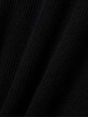 NILI LOTAN Ezequiel Ribbed Wool Maxi Dress
