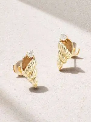 Yvonne Léon 9-karat Diamond Earrings