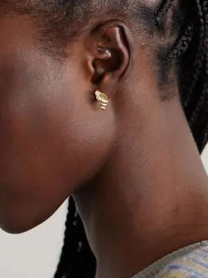 Yvonne Léon 9-karat Diamond Earrings