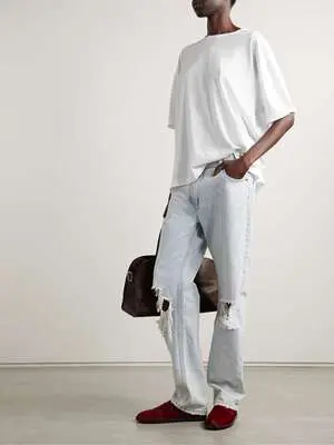 THE ROW Steven Cotton-jersey T-shirt