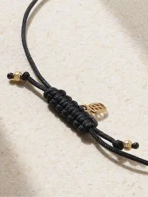 SYDNEY EVAN 14-karat Cord And Diamond Bracelet
