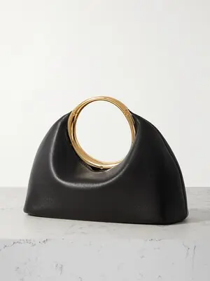 Jacquemus The Calino Small Leather Tote - Black