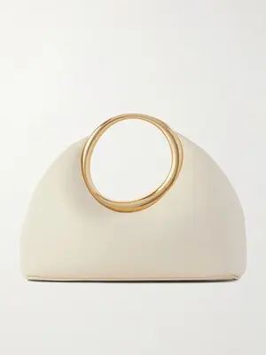 Jacquemus The Calino Small Leather Tote - Ivory
