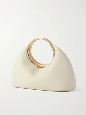 Jacquemus The Calino Small Leather Tote - Ivory