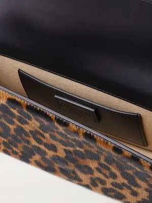 Jacquemus Leopard-print Calf Hair Shoulder Bag