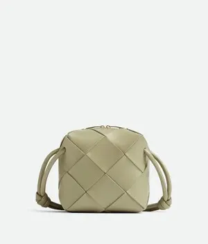 Bottega Veneta Mini Cassette Camera Bag Green