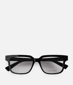 Bottega Veneta Soft Recycled Acetate Square Eyeglasses