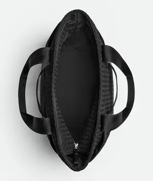 Bottega Veneta Voyager Zipped Tote - Black | Editorialist