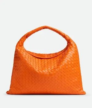 Bottega Veneta Large Hop - Orange | Editorialist