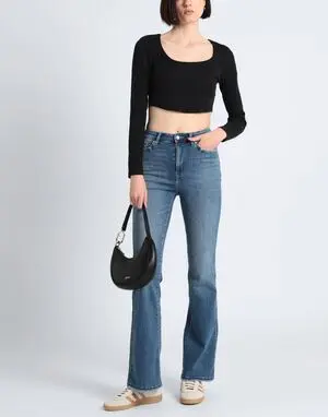 Only Cropped Ribbed Top